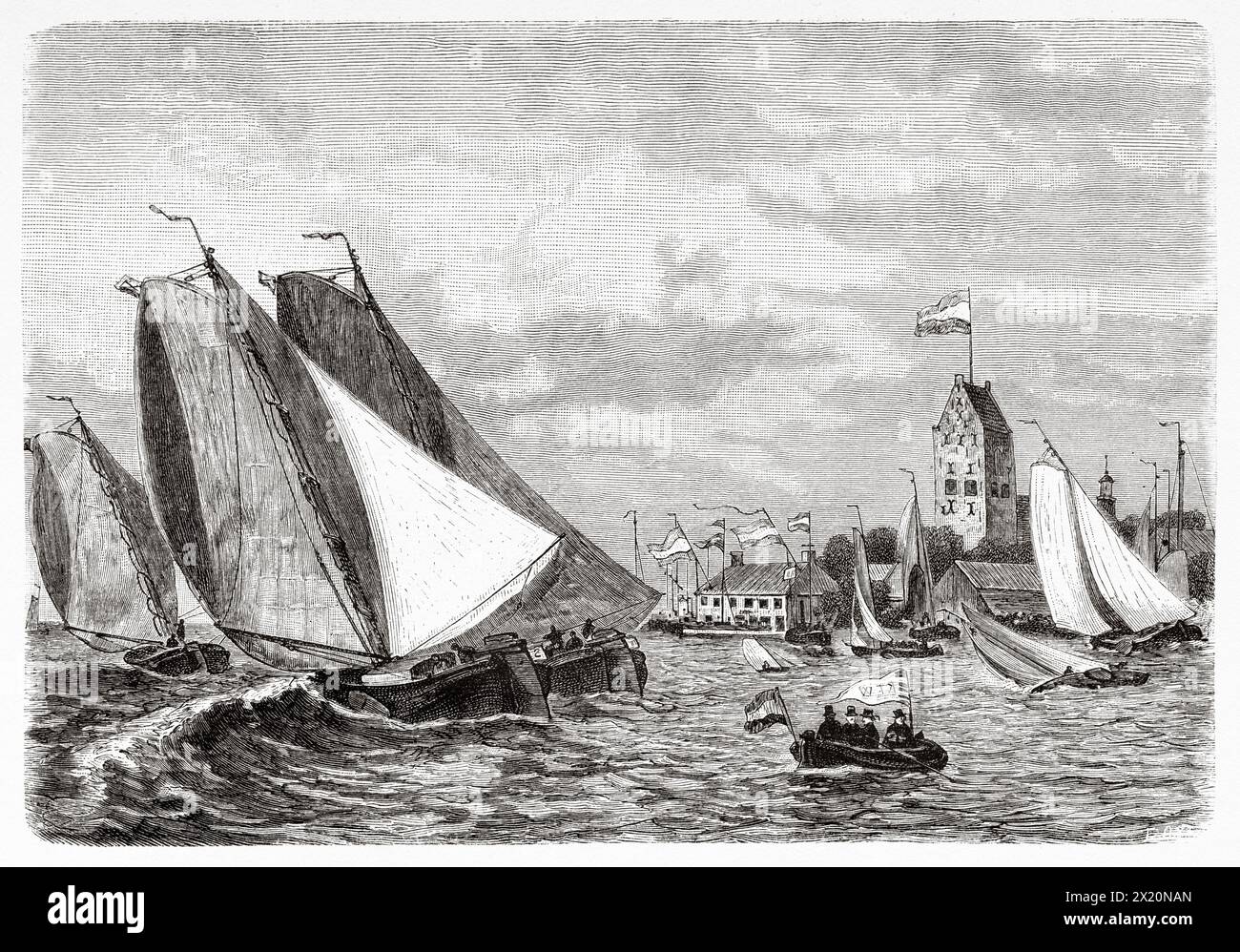 Historic regatta Cut Out Stock Images & Pictures - Alamy