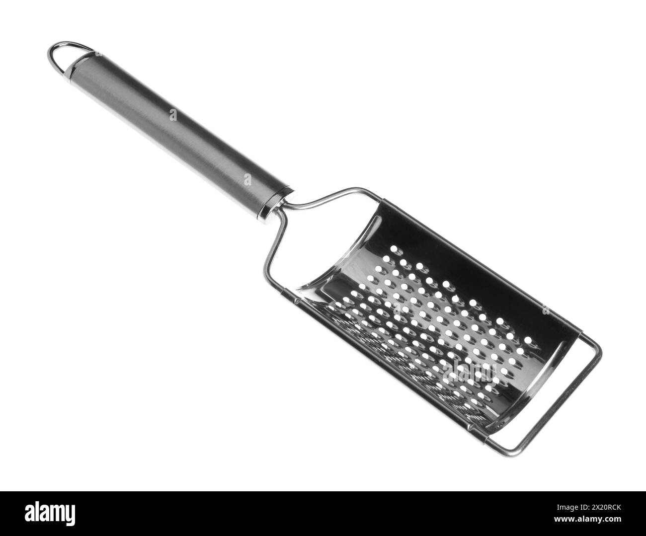Kitchen grater isolated Black and White Stock Photos & Images - Alamy
