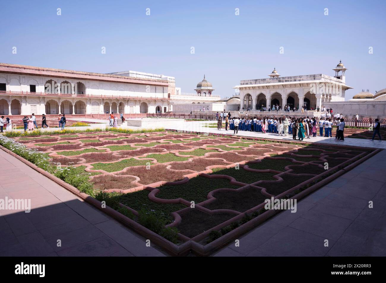 Anguri Bagh, Agra fort complex, Agra, Uttar Pradesh, India Stock Photo ...