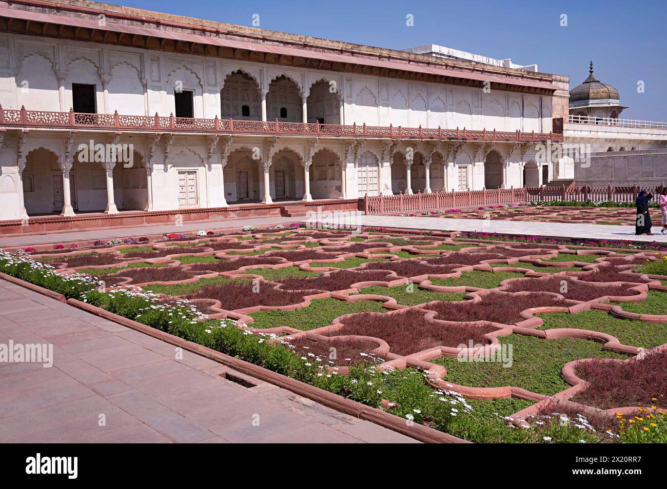 Anguri Bagh, Agra fort complex, Agra, Uttar Pradesh, India Stock Photo ...