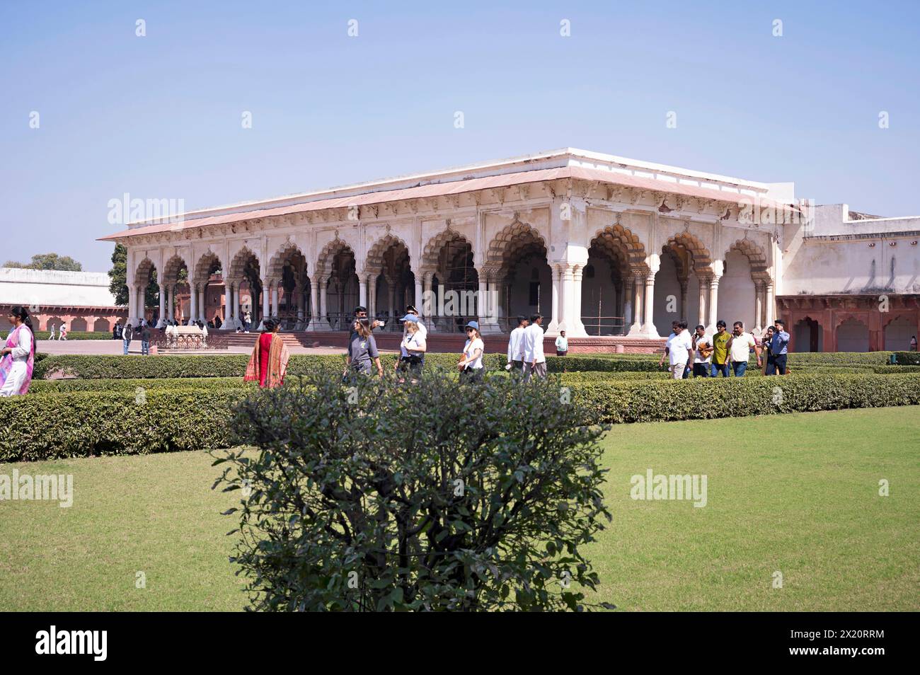 Diwan-i-Aam, Agra fort complex, Agra, Uttar Pradesh, India Stock Photo ...