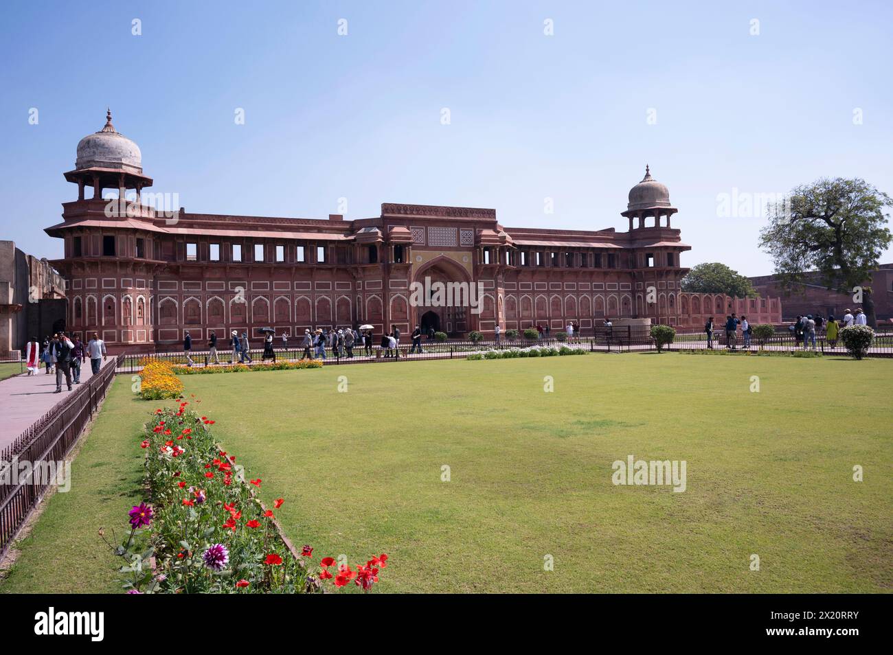 Jahangir Palace, Agra fort complex, Agra, Uttar Pradesh, India Stock ...