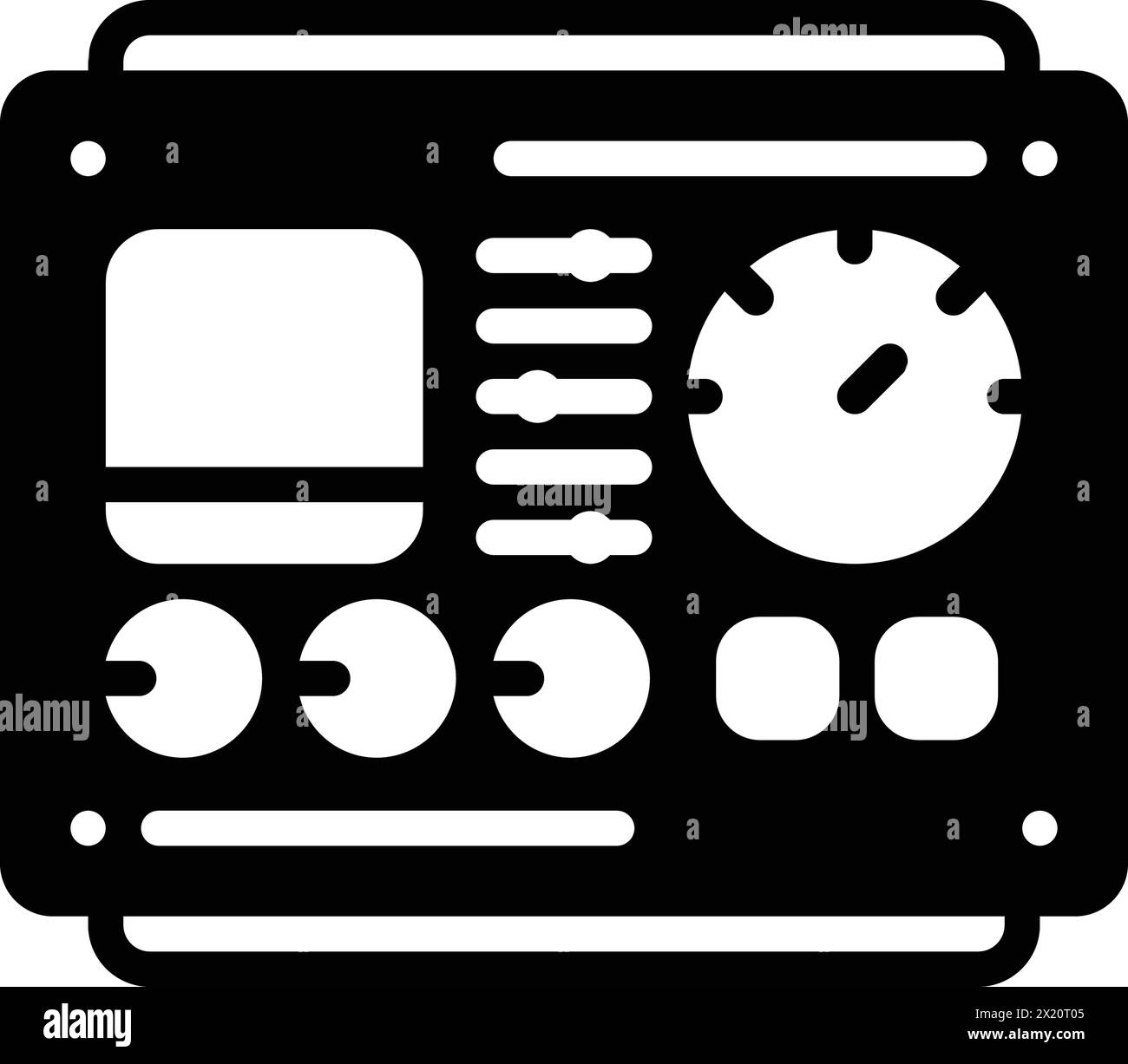 Icon for control panel, control Stock Vector Image & Art - Alamy