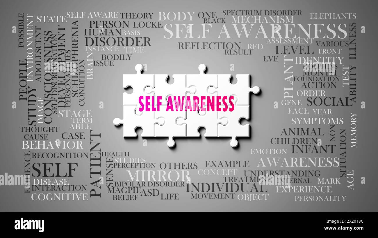 Self Awareness as a complex subject, related to important topics ...