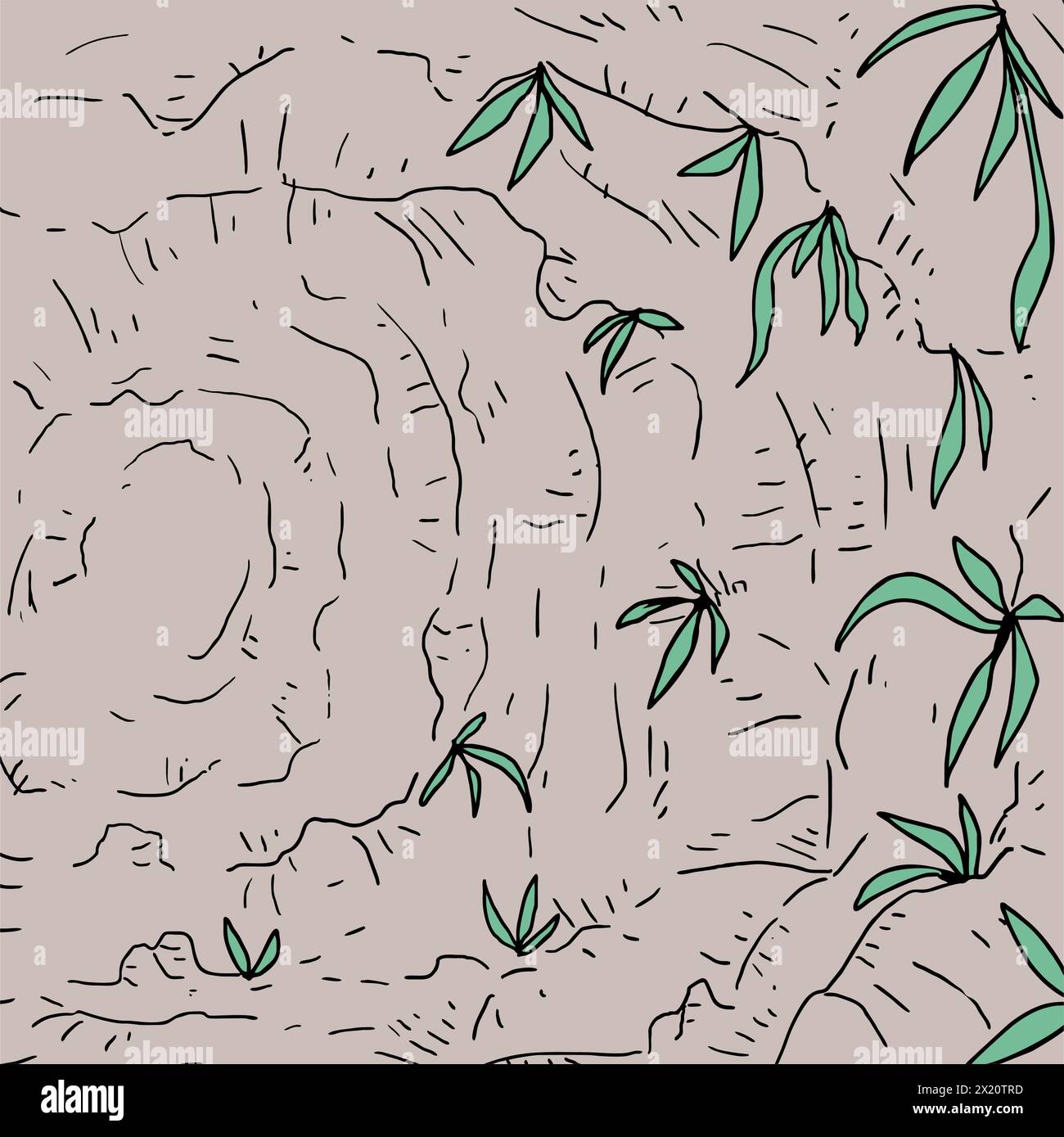 cave rock illustration Stock Vector Image & Art - Alamy