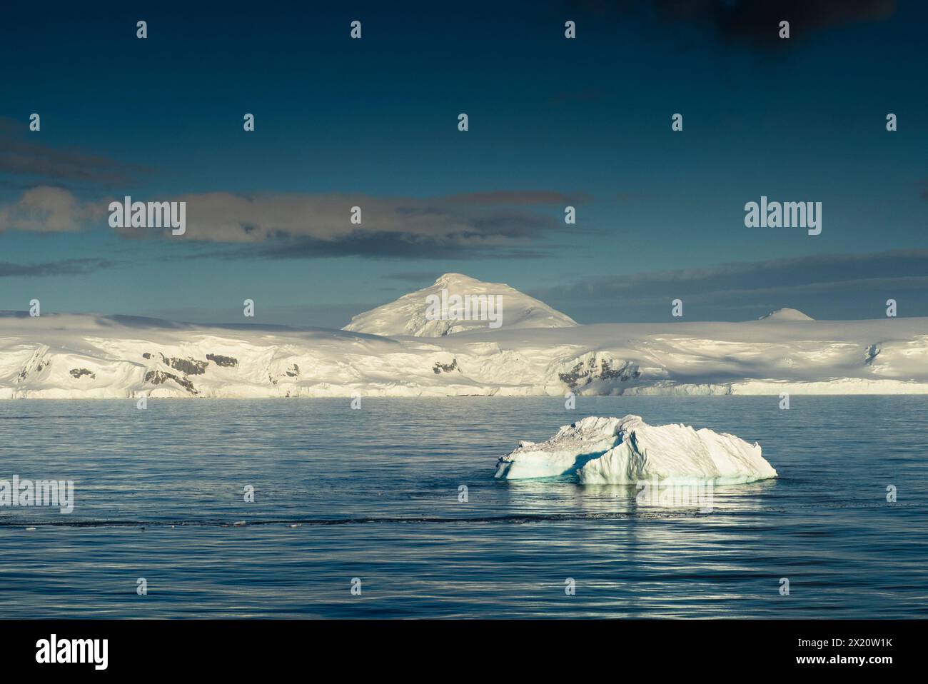 Iceberg in the Orleans Strait off Trinity Island, Antarctic Peninsula ...