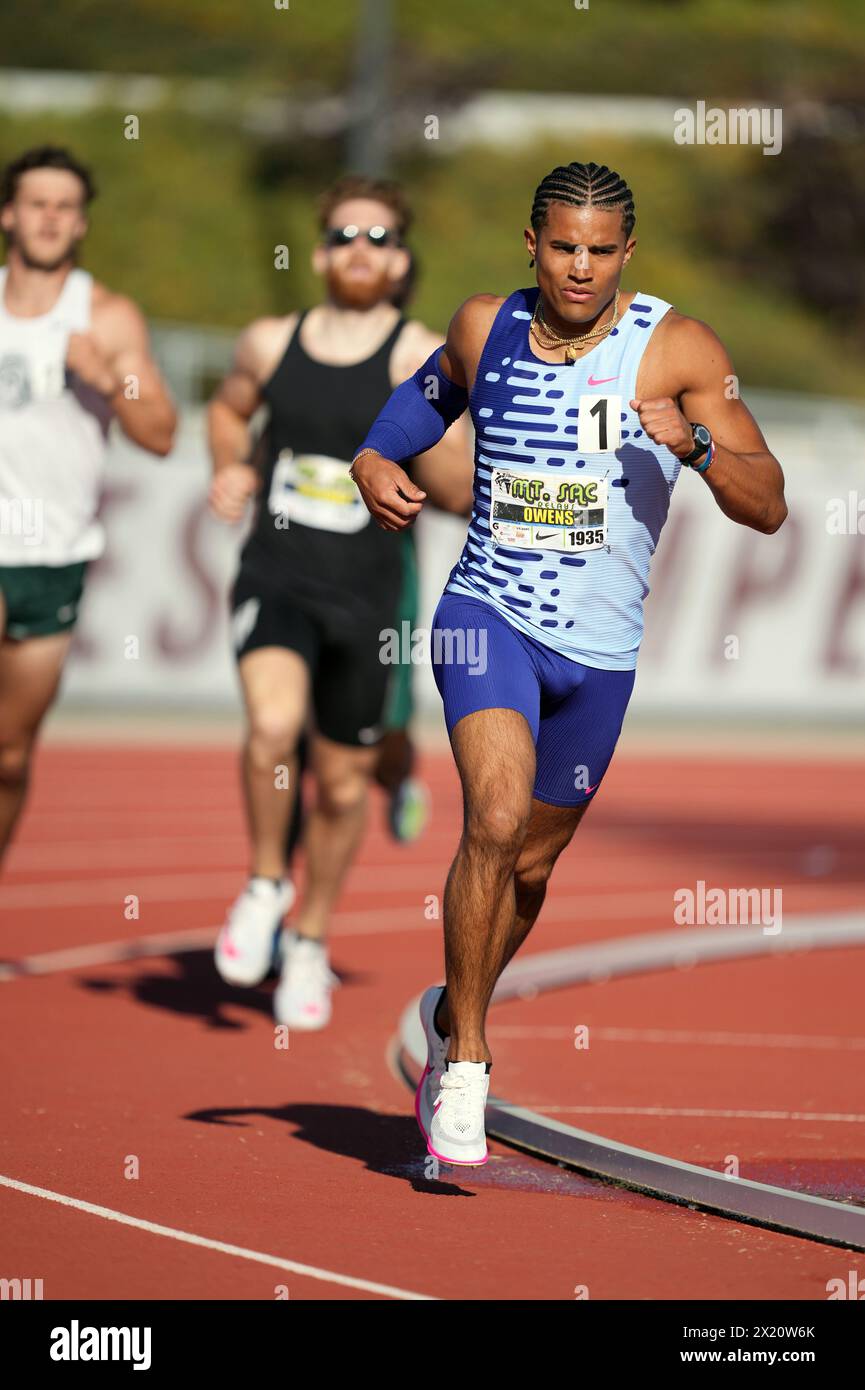 Ayden Owens-Delerme runs in the decathlon 1,500m during the 64th Mt ...