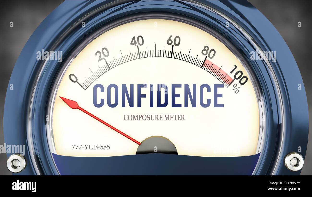 Confidence and Composure Meter that hits less than zero, showing an ...