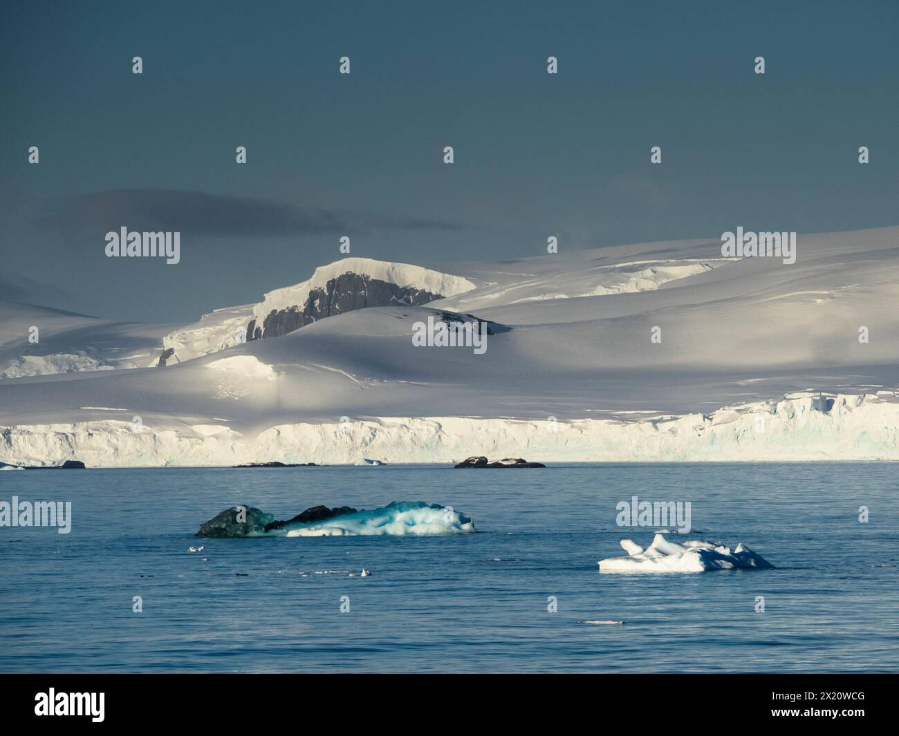 Small Icebergs ("growlers") in the Orleans Strait off Trinity Island ...