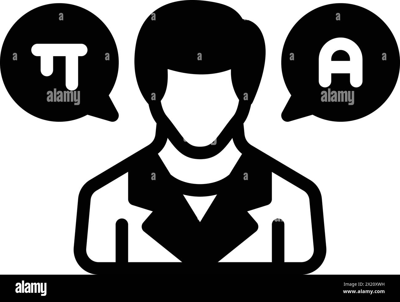 Bilingual logo Stock Vector Images - Alamy