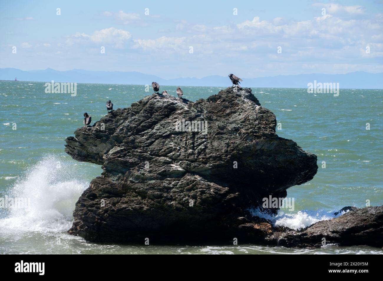 Meoto Iwa (Wedded Rocks) At Ise Japan 30-8-2016 Stock Photo - Alamy