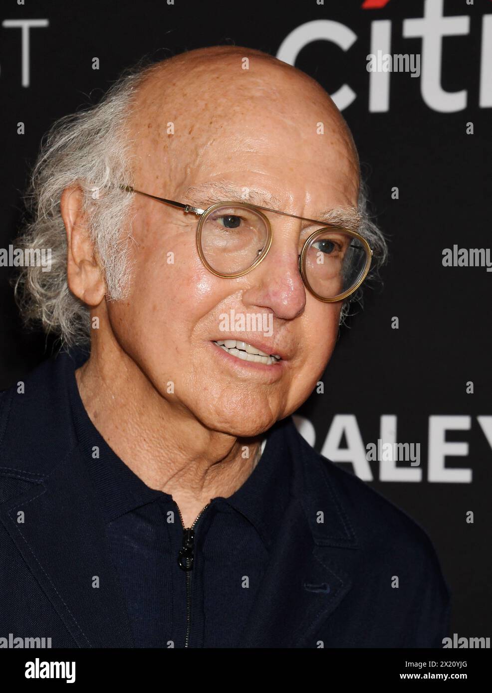 HOLLYWOOD, CALIFORNIA - APRIL 18: Larry David arrives at Paley Fest LA ...