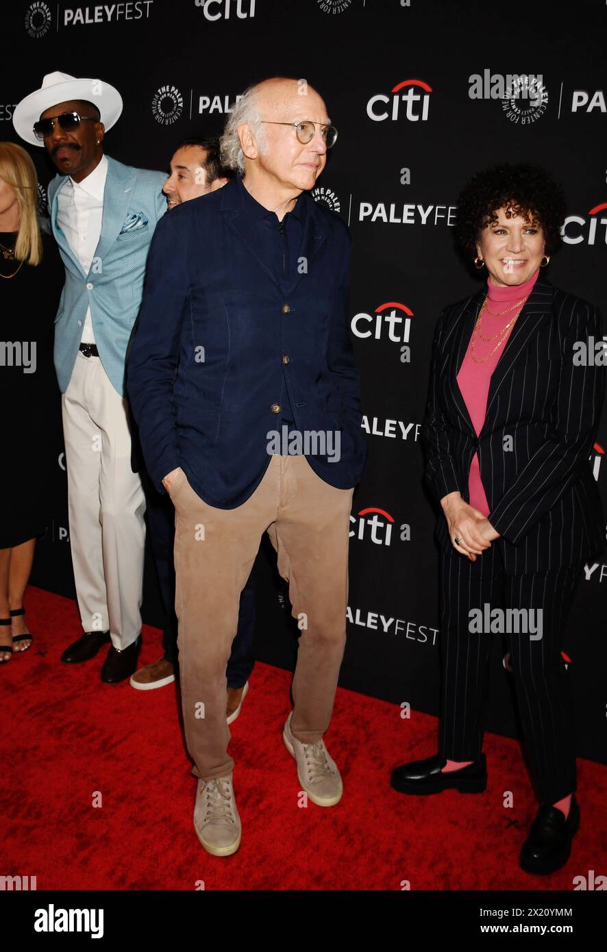 HOLLYWOOD, CALIFORNIA - APRIL 18: Larry David arrives at Paley Fest LA ...