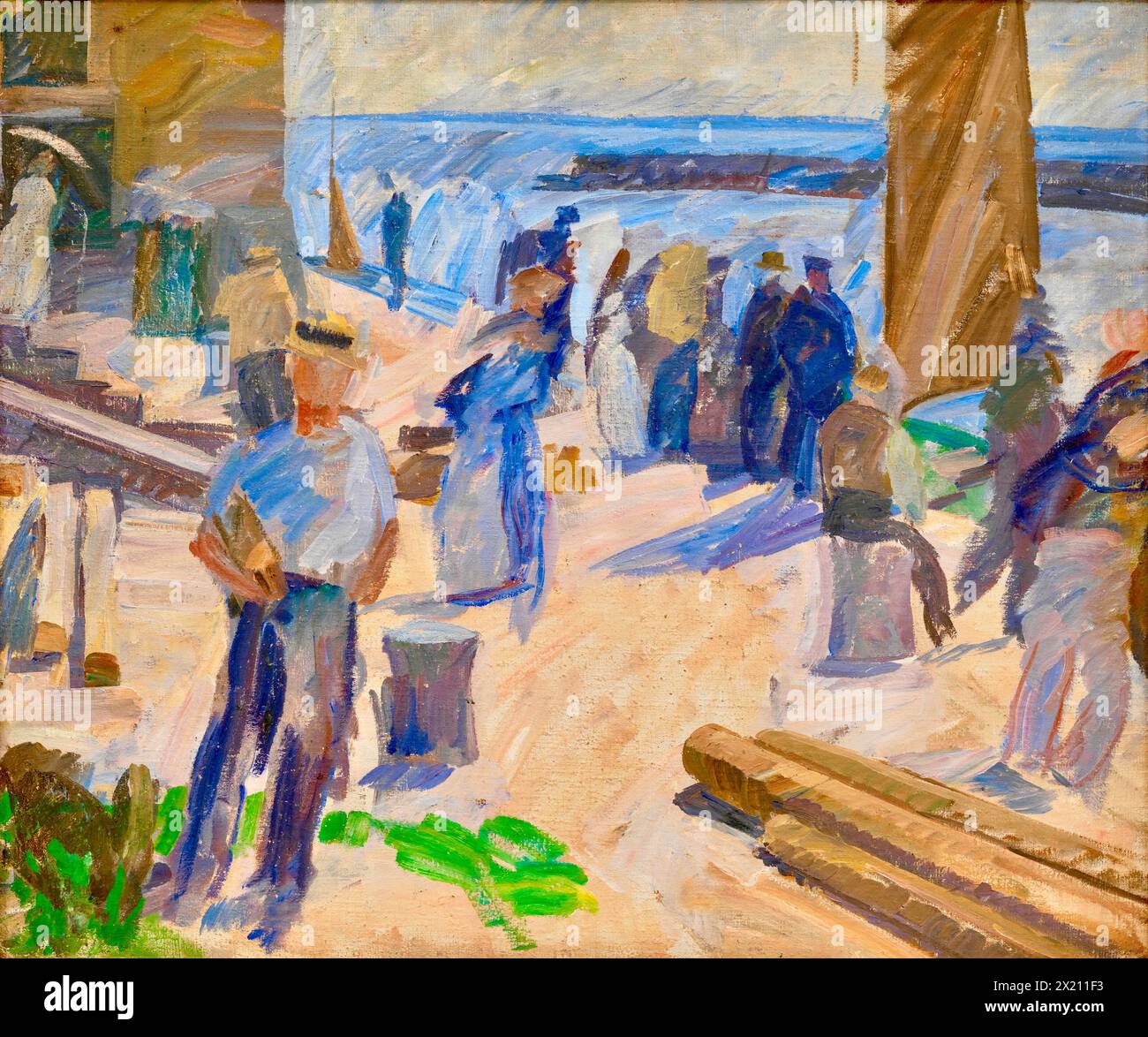 The mail boat arriving hi-res stock photography and images - Alamy