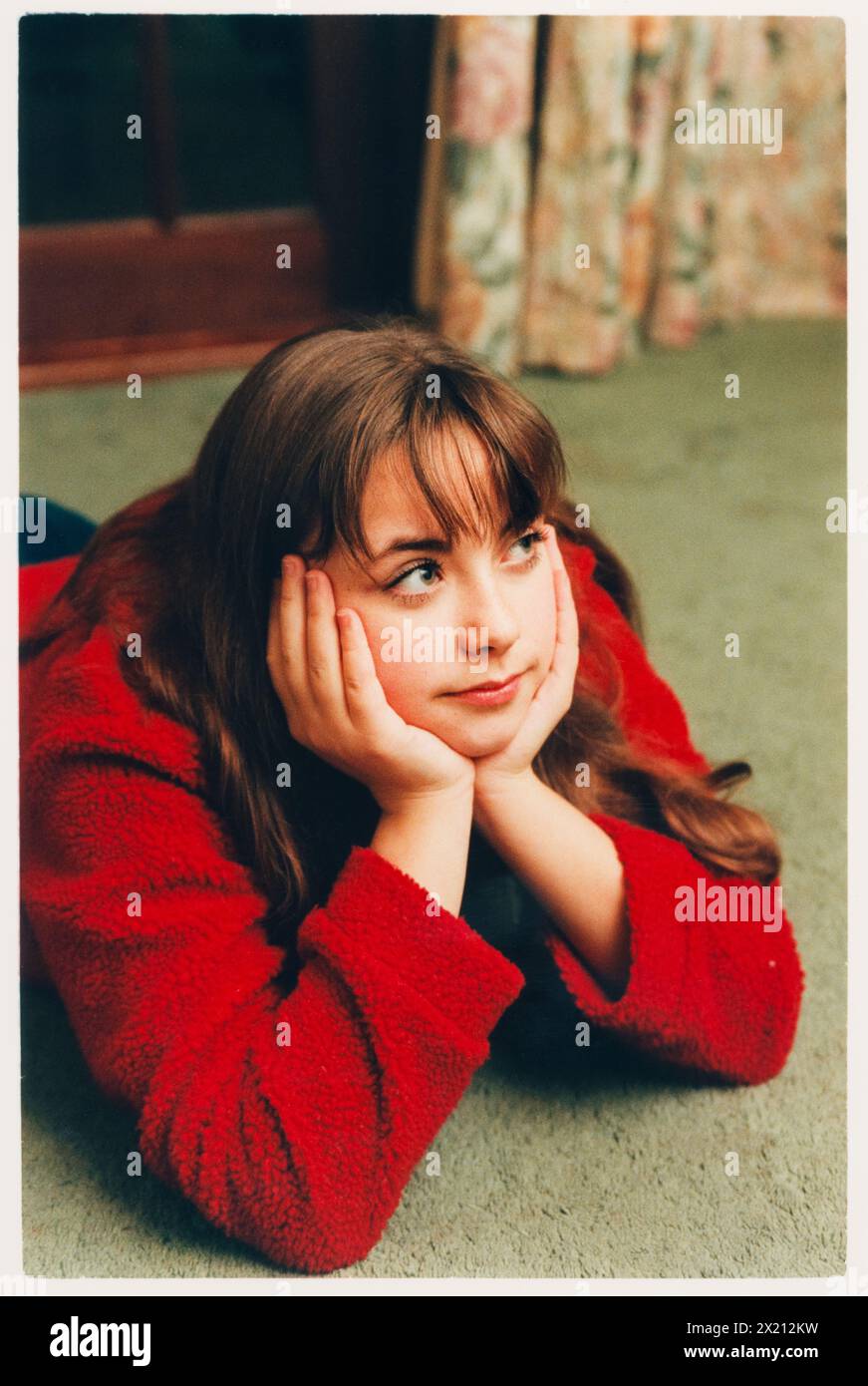 CHARLOTTE CHURCH, CHILD STAR, PORTRAIT, 1998: A very early portrait of ...