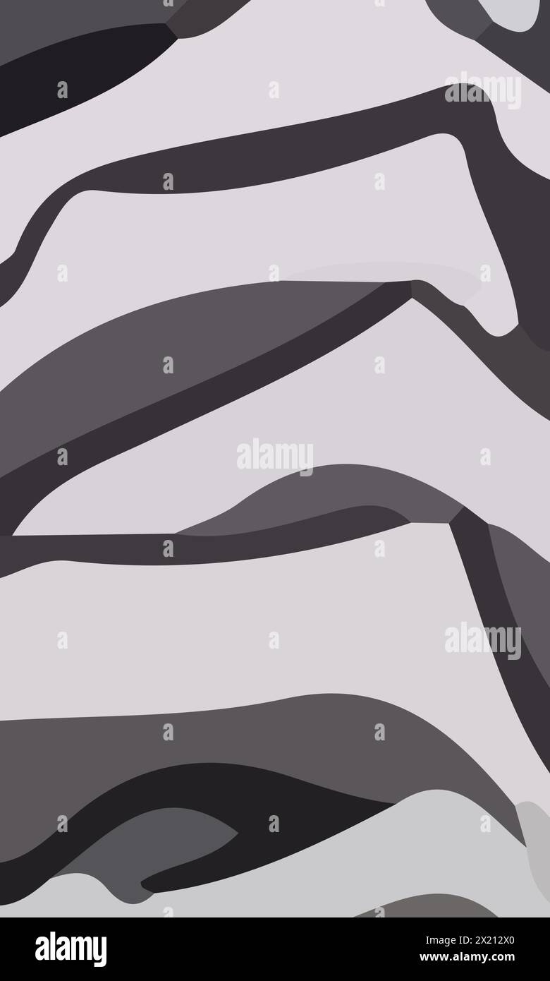 Aesthetic abstract art with a combination of shapes and gray colors ...