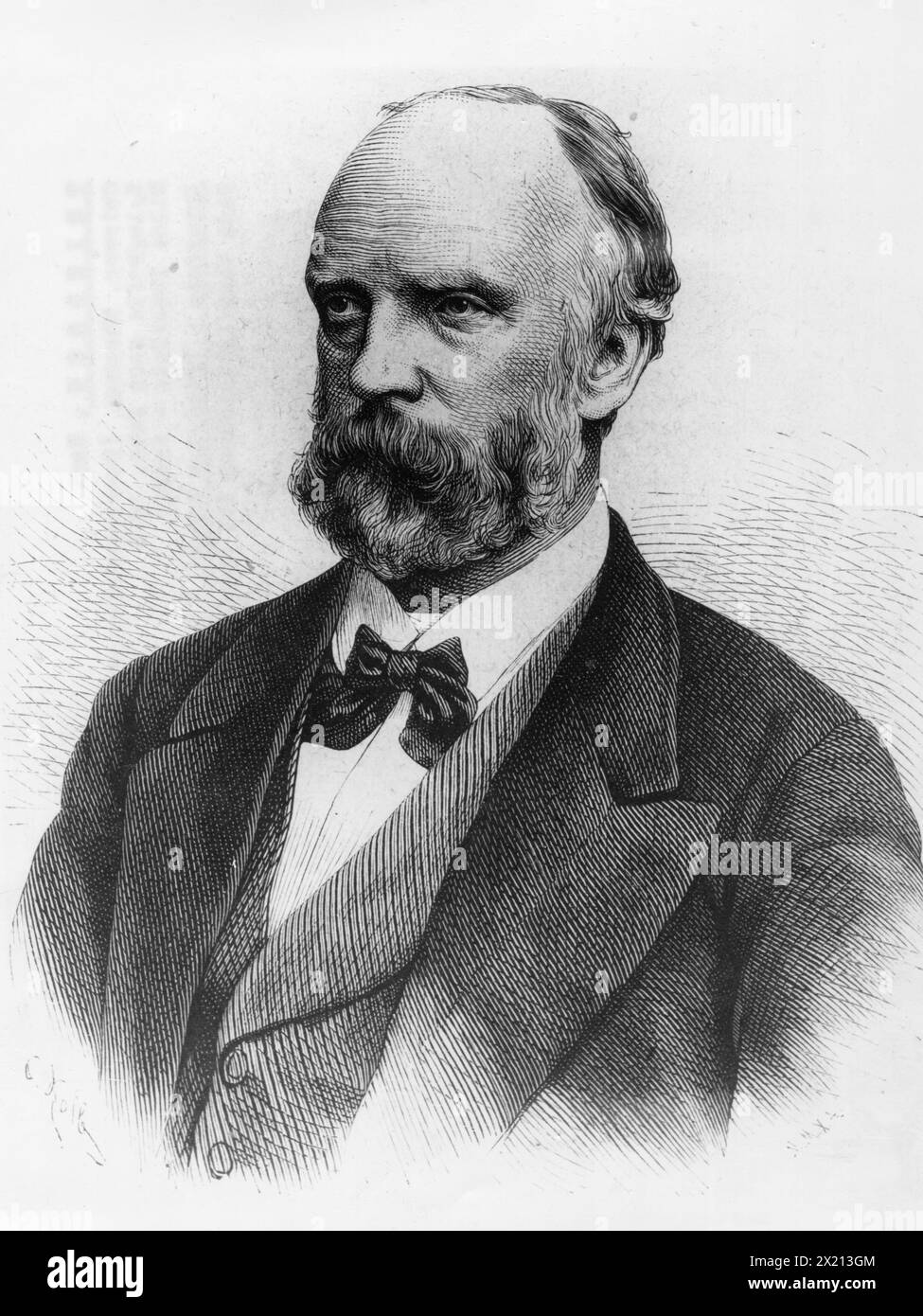 Thiersch, Carl, 20.4.1822 - 28.4.1895, German surgeon, wood engraving ...
