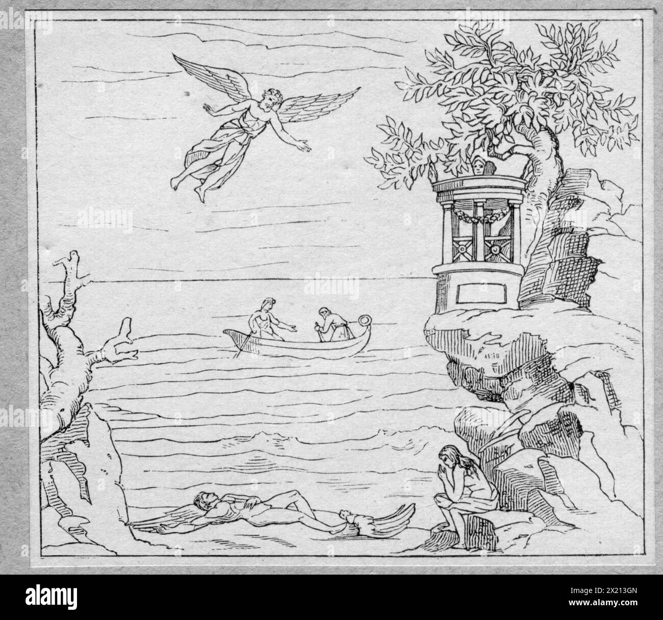 Icarus And Daedalus Drawing