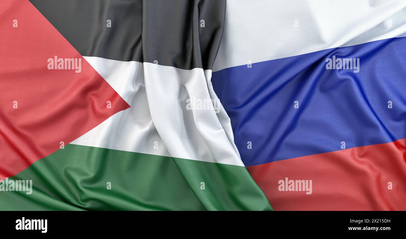 Palestine russia flag hi-res stock photography and images - Alamy