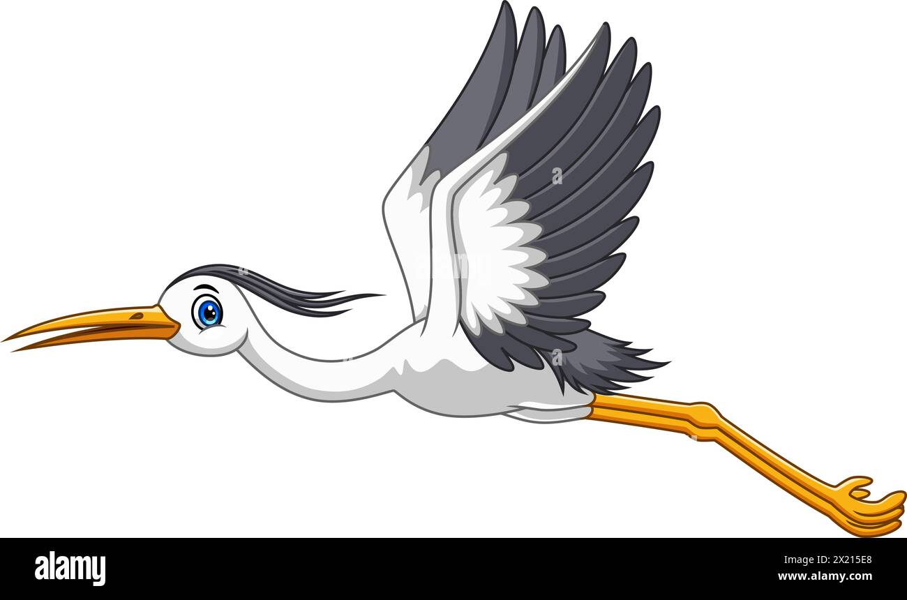 Stork artwork hi-res stock photography and images - Alamy