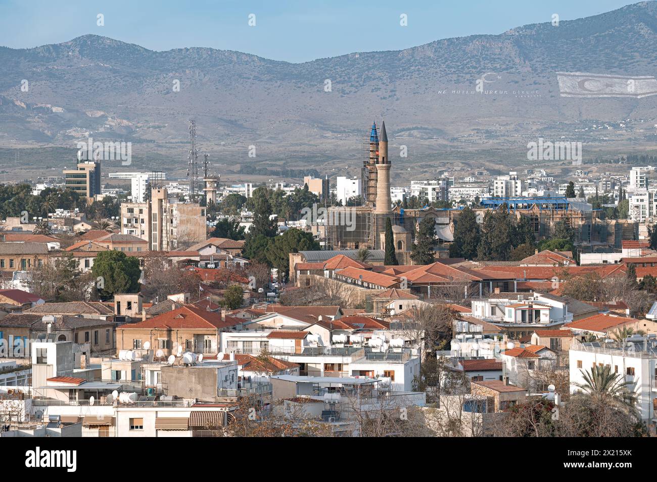 Nicosia City View. Old Town. Cyprus Stock Photo - Alamy
