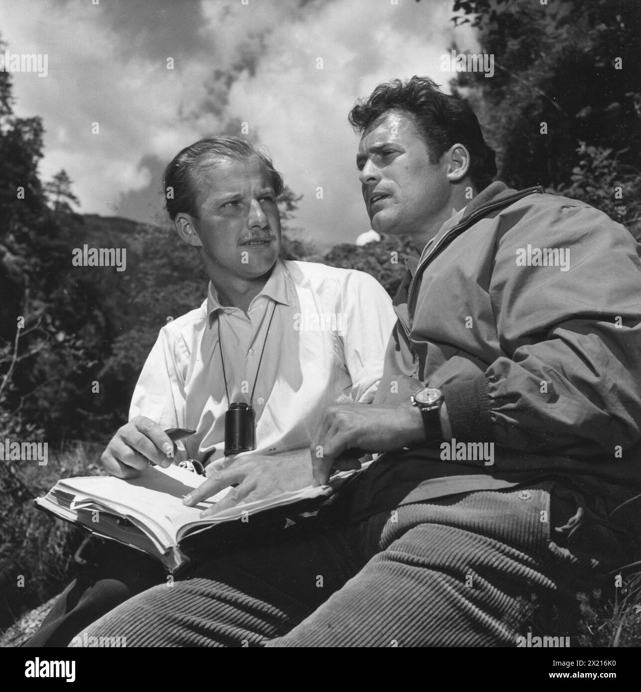 Stummer, Alfons, 6.1.1924 - 17.11.2014, Austrian film director, with ...