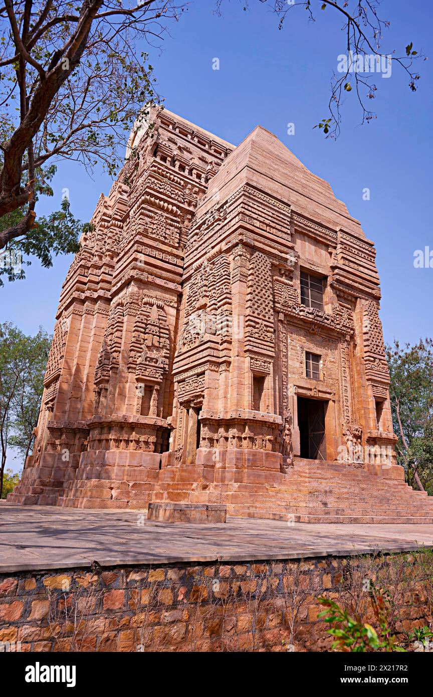 Teli Ka Mandir, Fort complex, Gwalior, Madhya Pradesh, India Stock ...