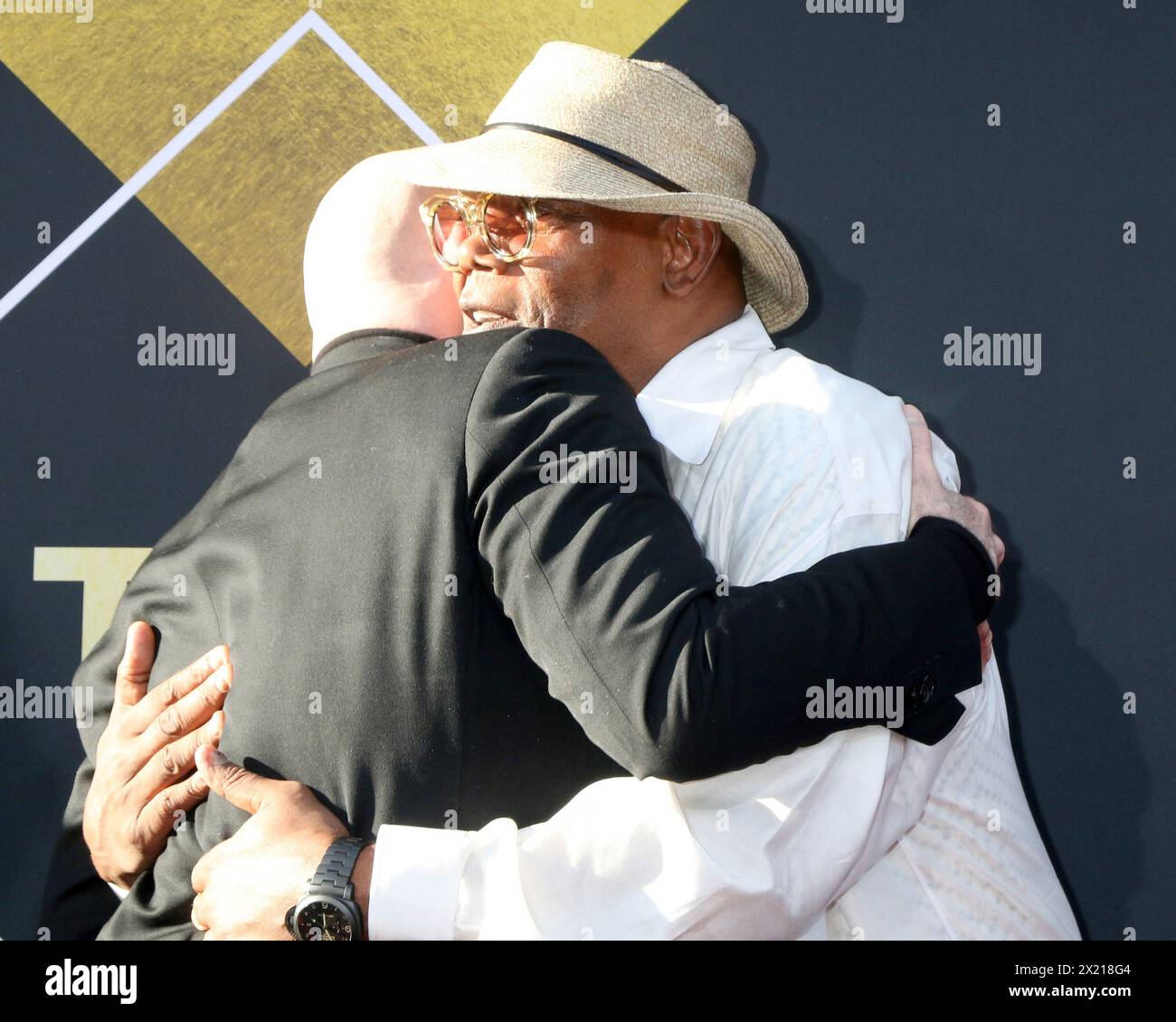 LOS ANGELES - APR 18: John Travolta, Samuel L Jackson at the 2024 TCM ...