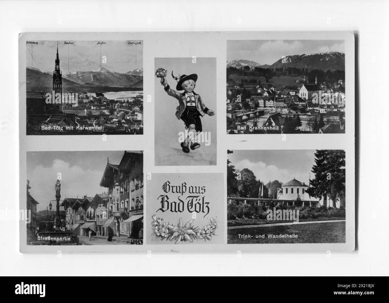 Germany bavaria bad tolz Black and White Stock Photos & Images - Alamy