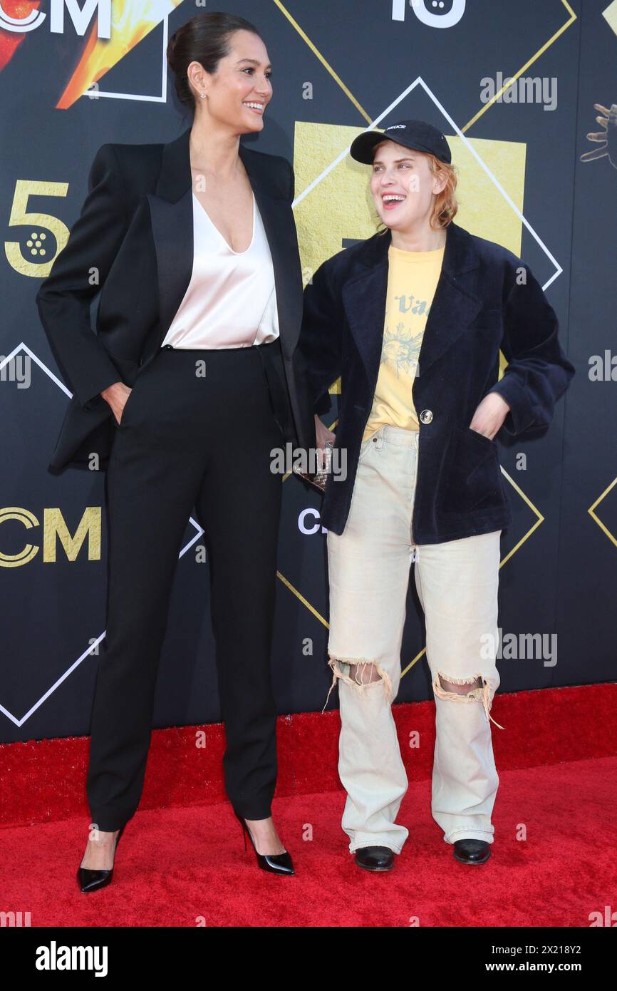 LOS ANGELES - APR 18: Emma Willis, Tallulah Willis at the 2024 TCM ...
