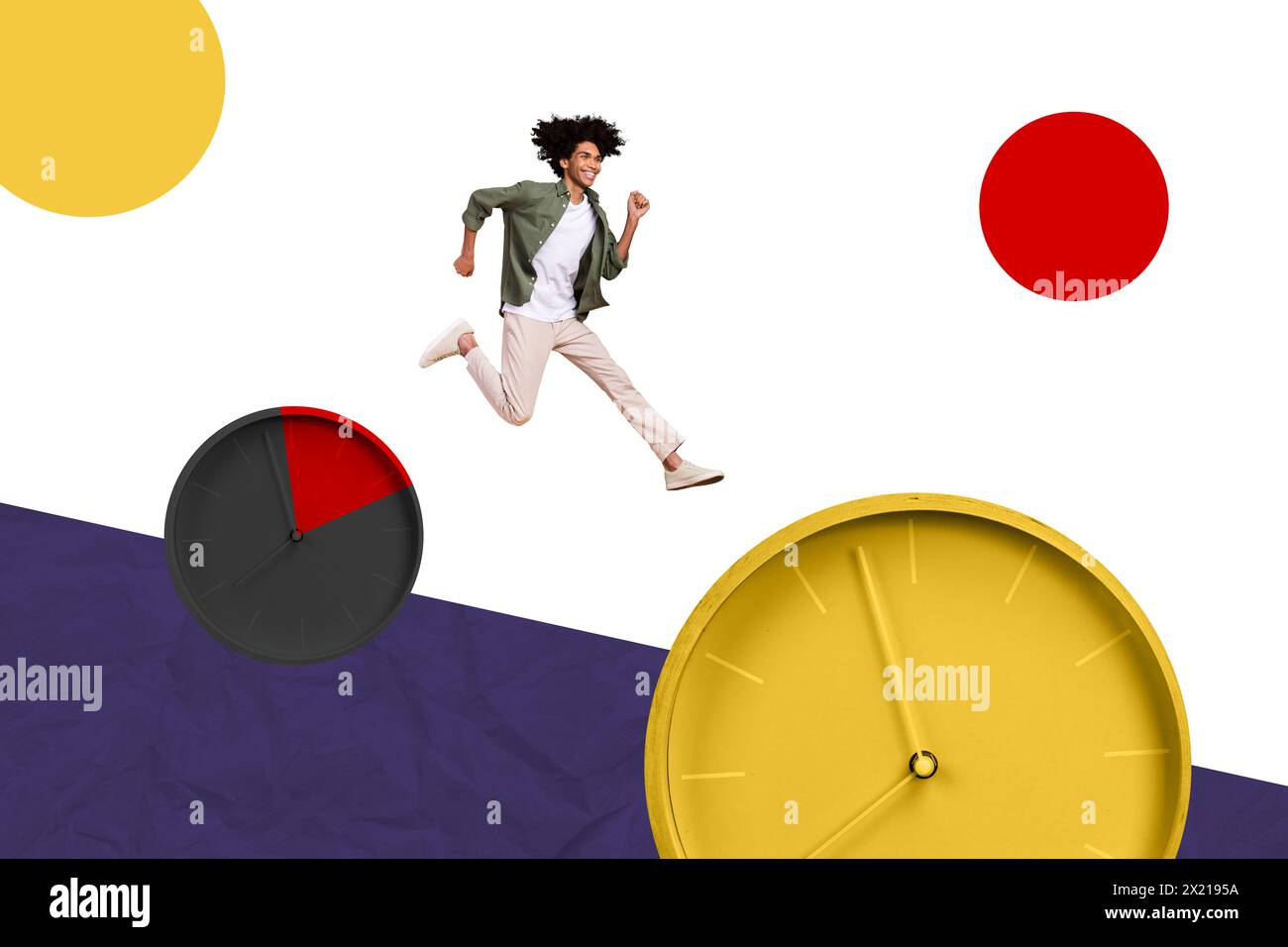 3D photo collage composite trend artwork sketch image of young style ...