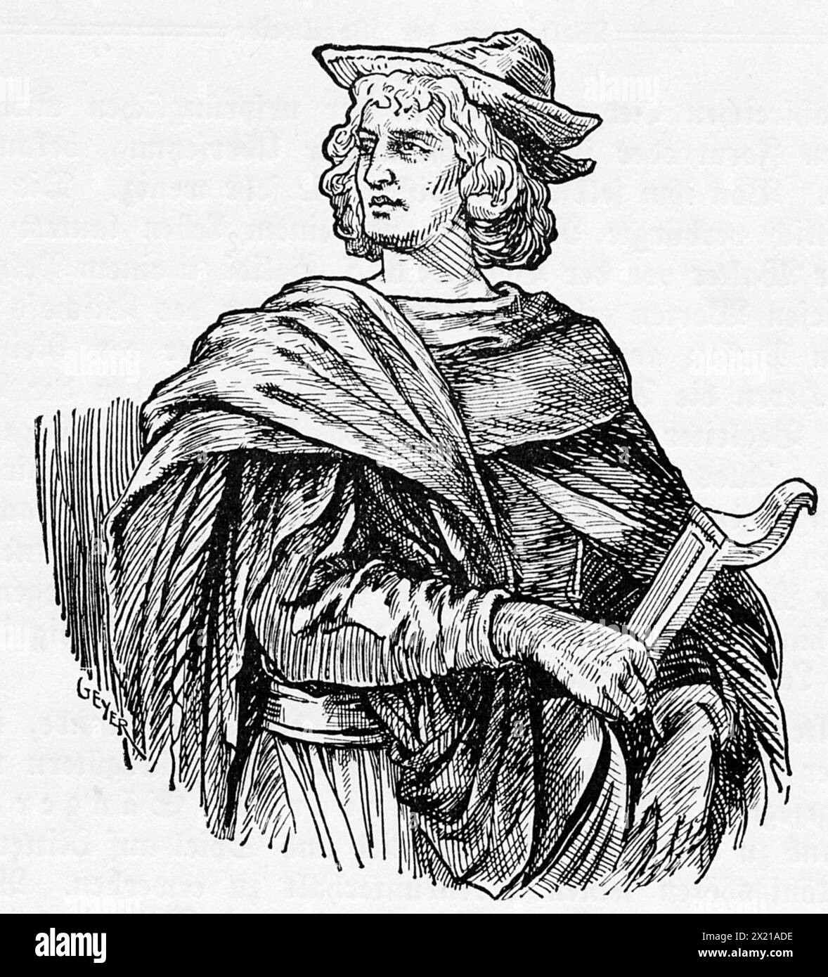 Minstrel middle ages hi-res stock photography and images - Alamy