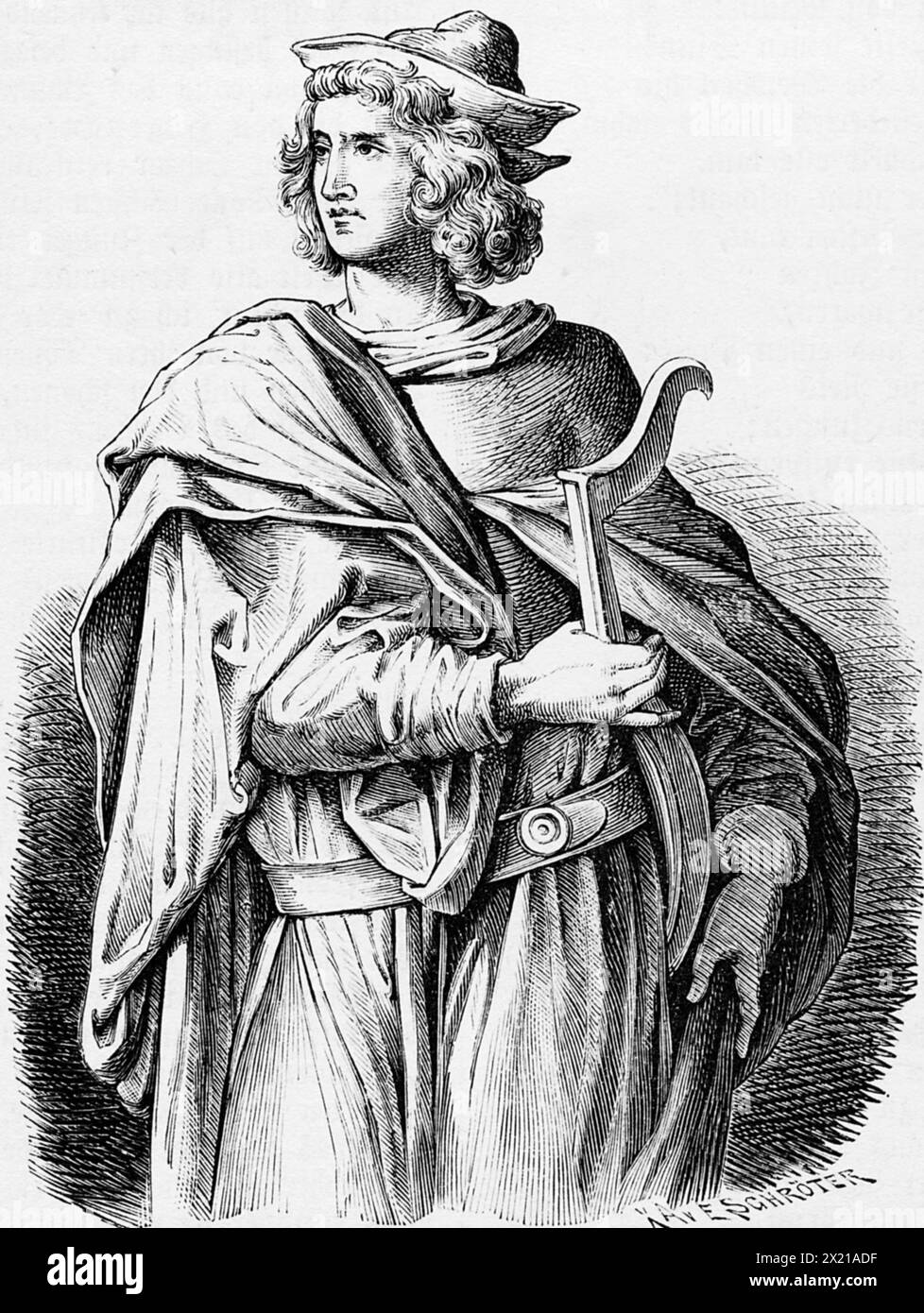 Medieval wood musical instrument hi-res stock photography and images ...