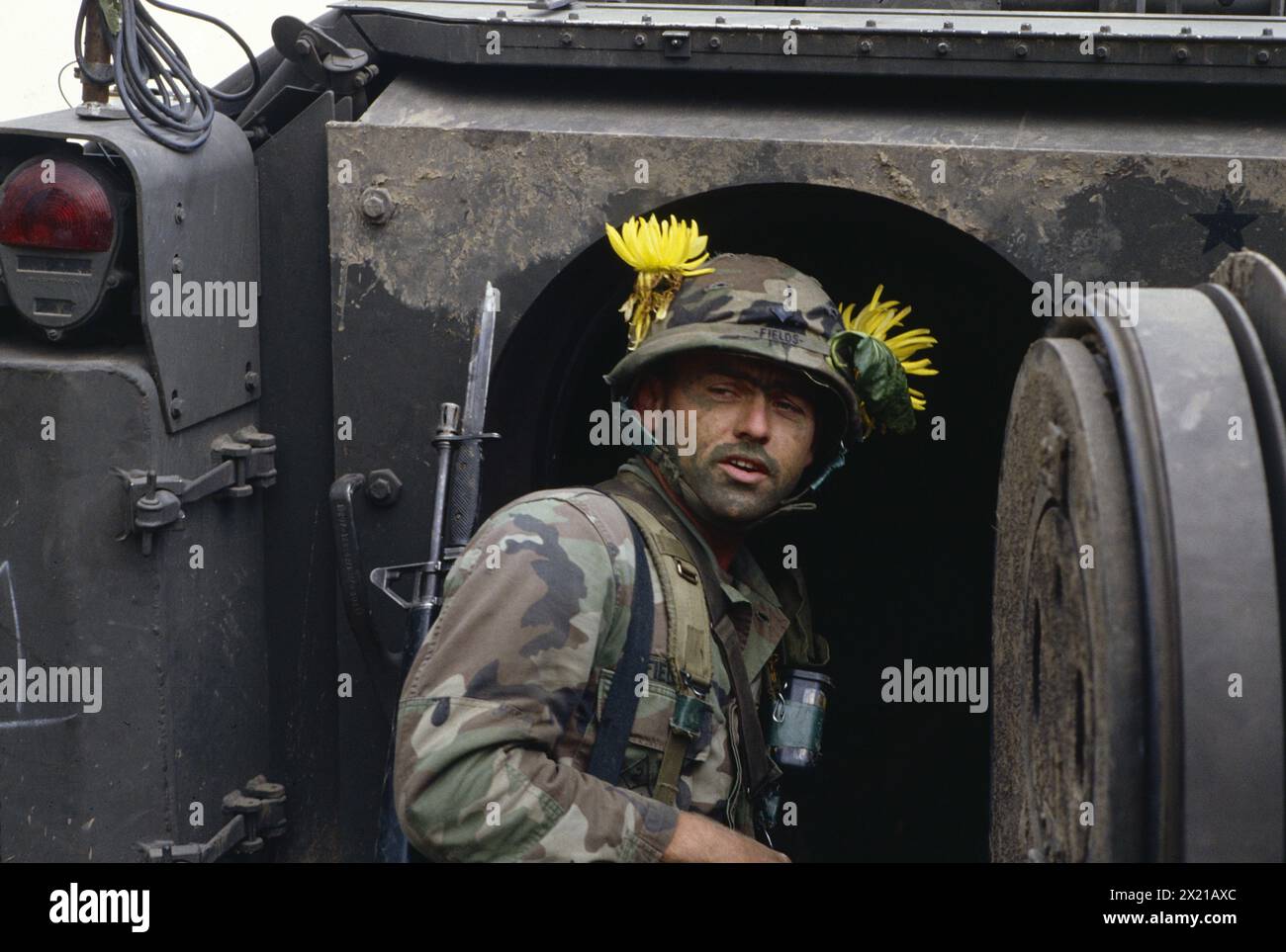 - American soldier during NATO exercises in Germany (September 1980 ...