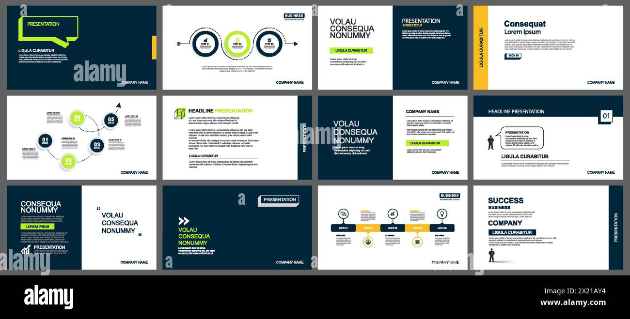 Presentation and slide layout background. Design black color modern ...