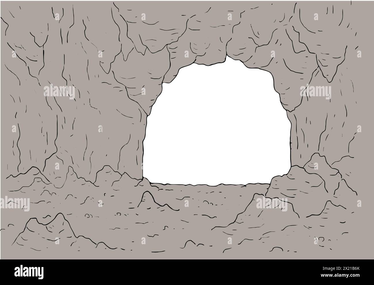 Rock gravel Stock Vector Images - Alamy