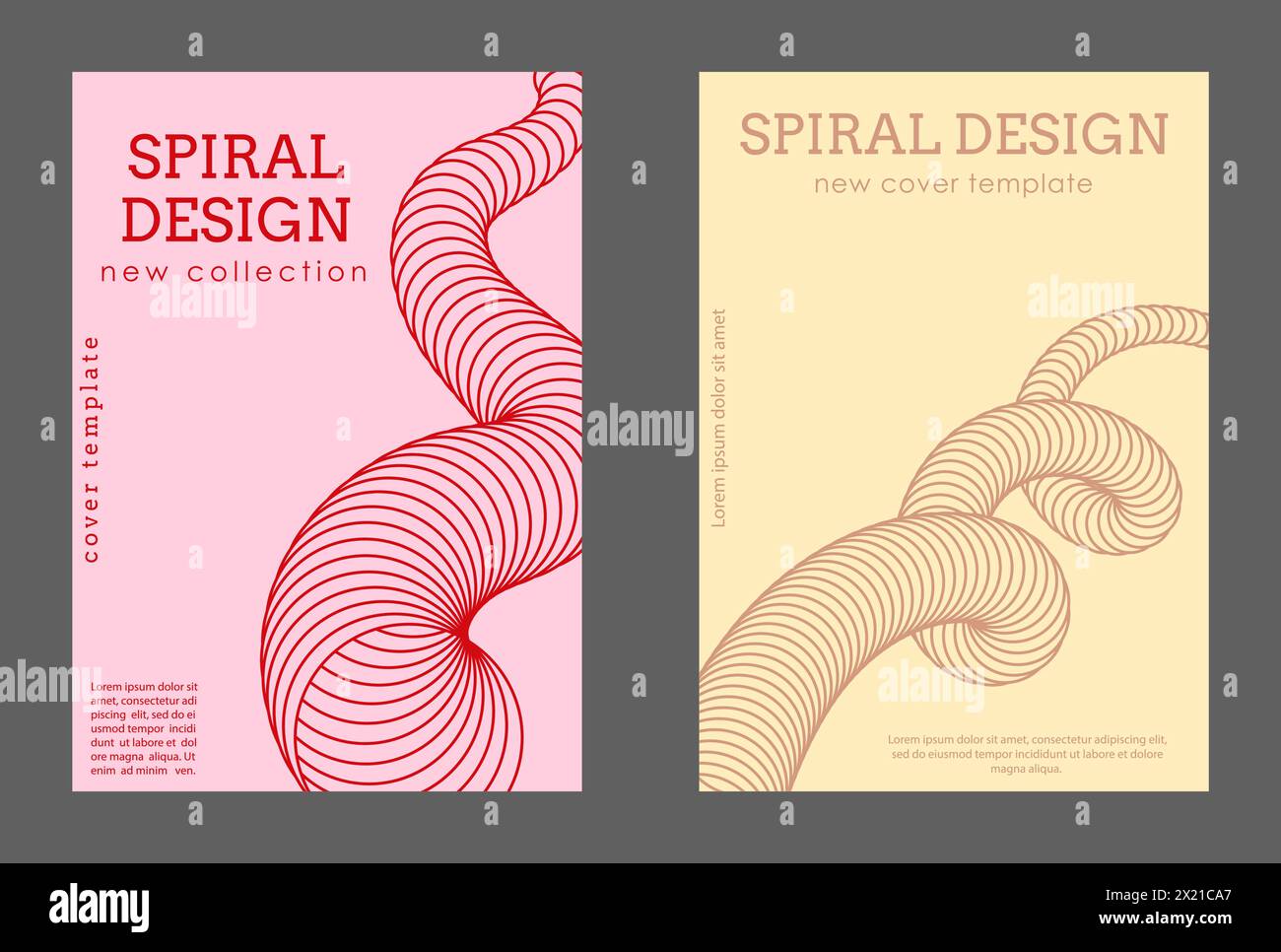 Three-dimensional spiral effect. The dynamic shape of the parallel ...