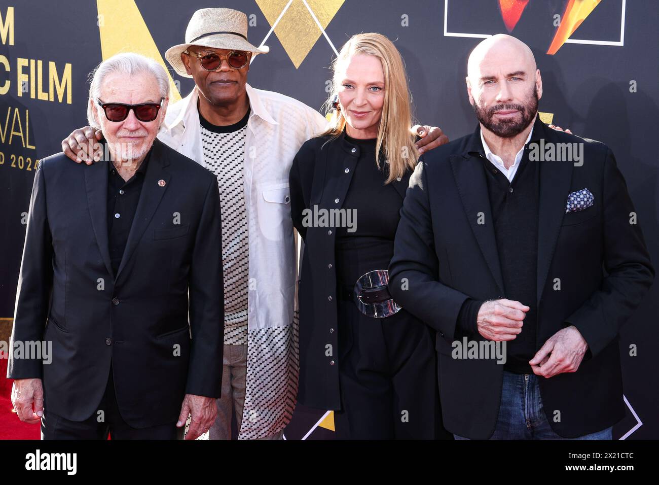 HOLLYWOOD, LOS ANGELES, CALIFORNIA, USA - APRIL 18: Harvey Keitel ...