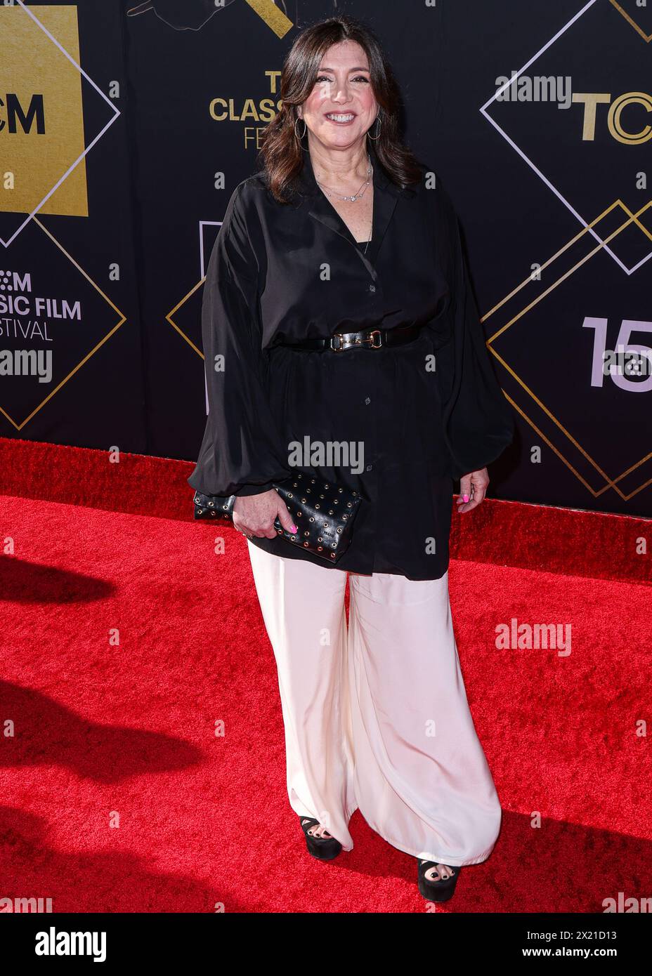 HOLLYWOOD, LOS ANGELES, CALIFORNIA, USA - APRIL 18: Stacey Sher arrives ...