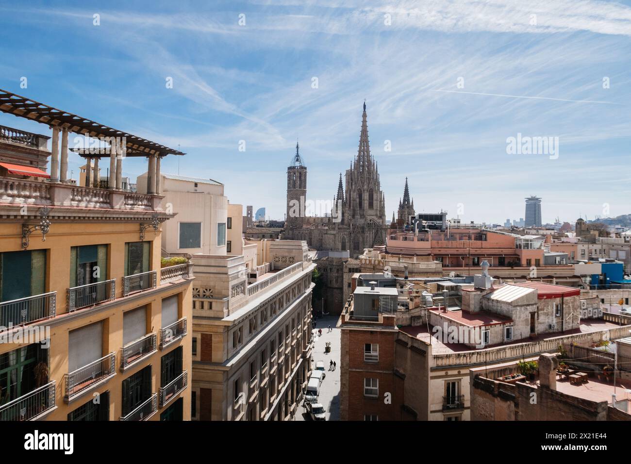 Architecture rooftop spanish hi-res stock photography and images - Alamy