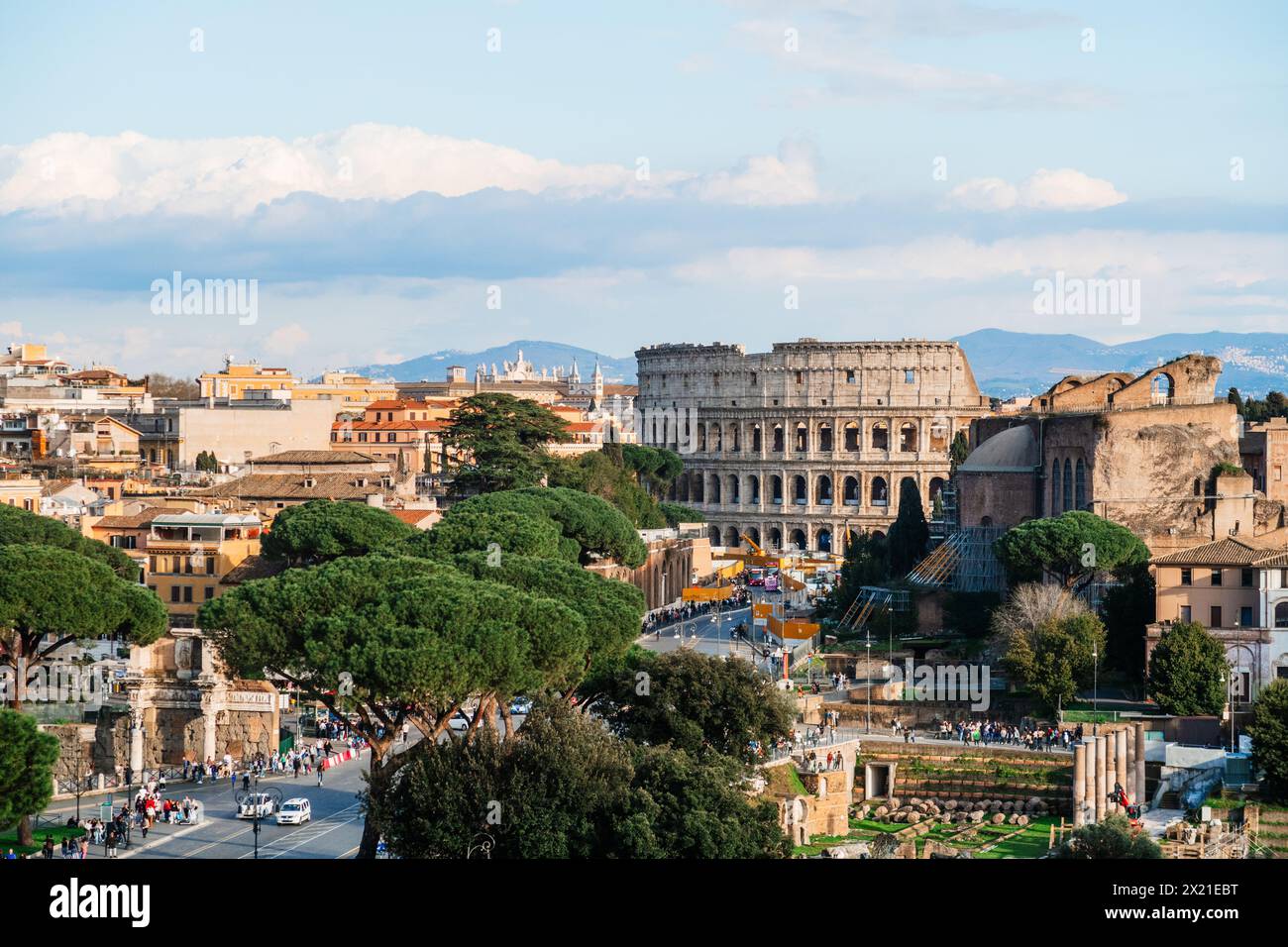 The City of Rome Scenery Stock Photo - Alamy