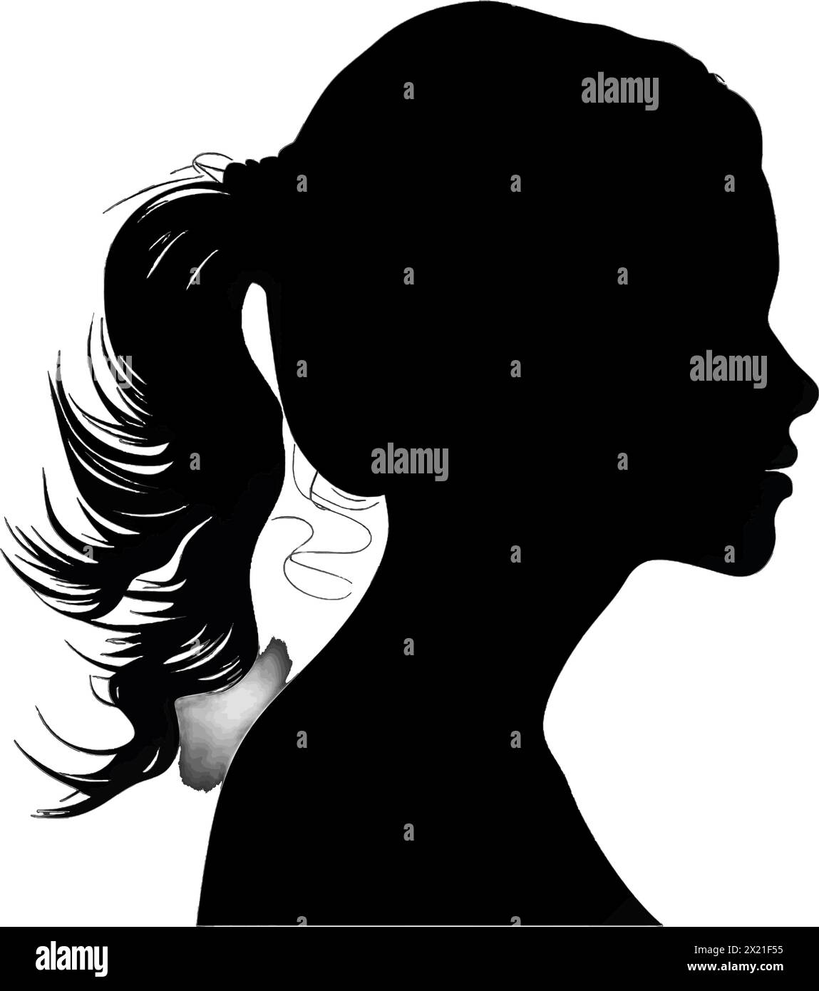 Female bust Stock Vector Images - Alamy
