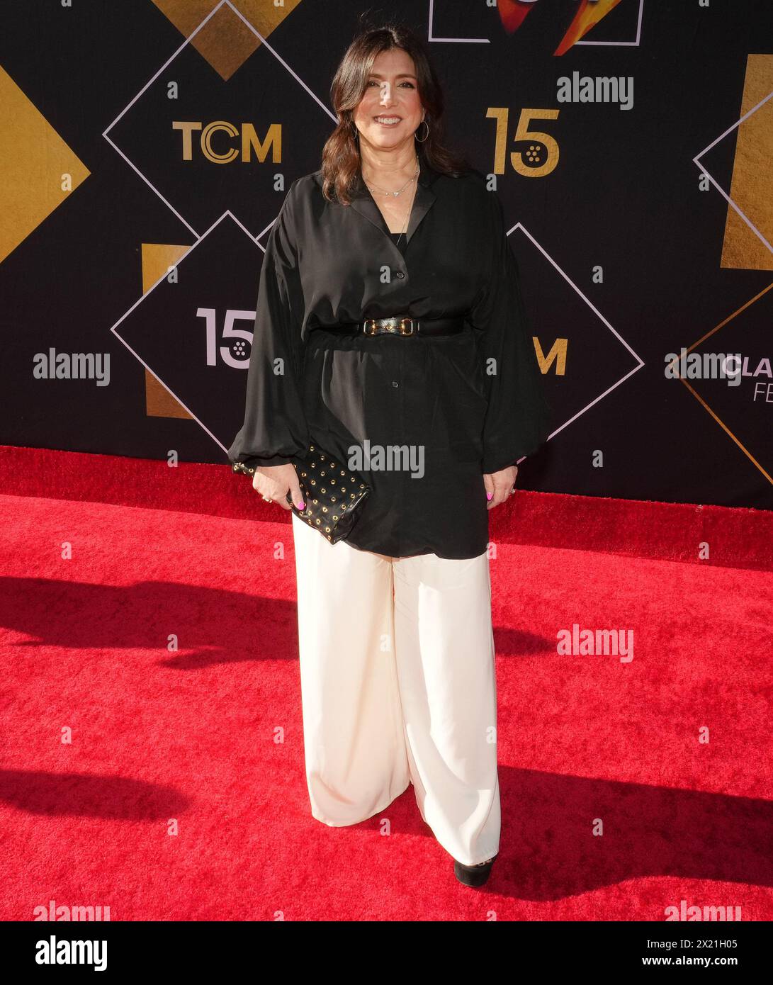 Stacey Sher arrives at the 2024 TCM Classic Film Festival Opening Night ...