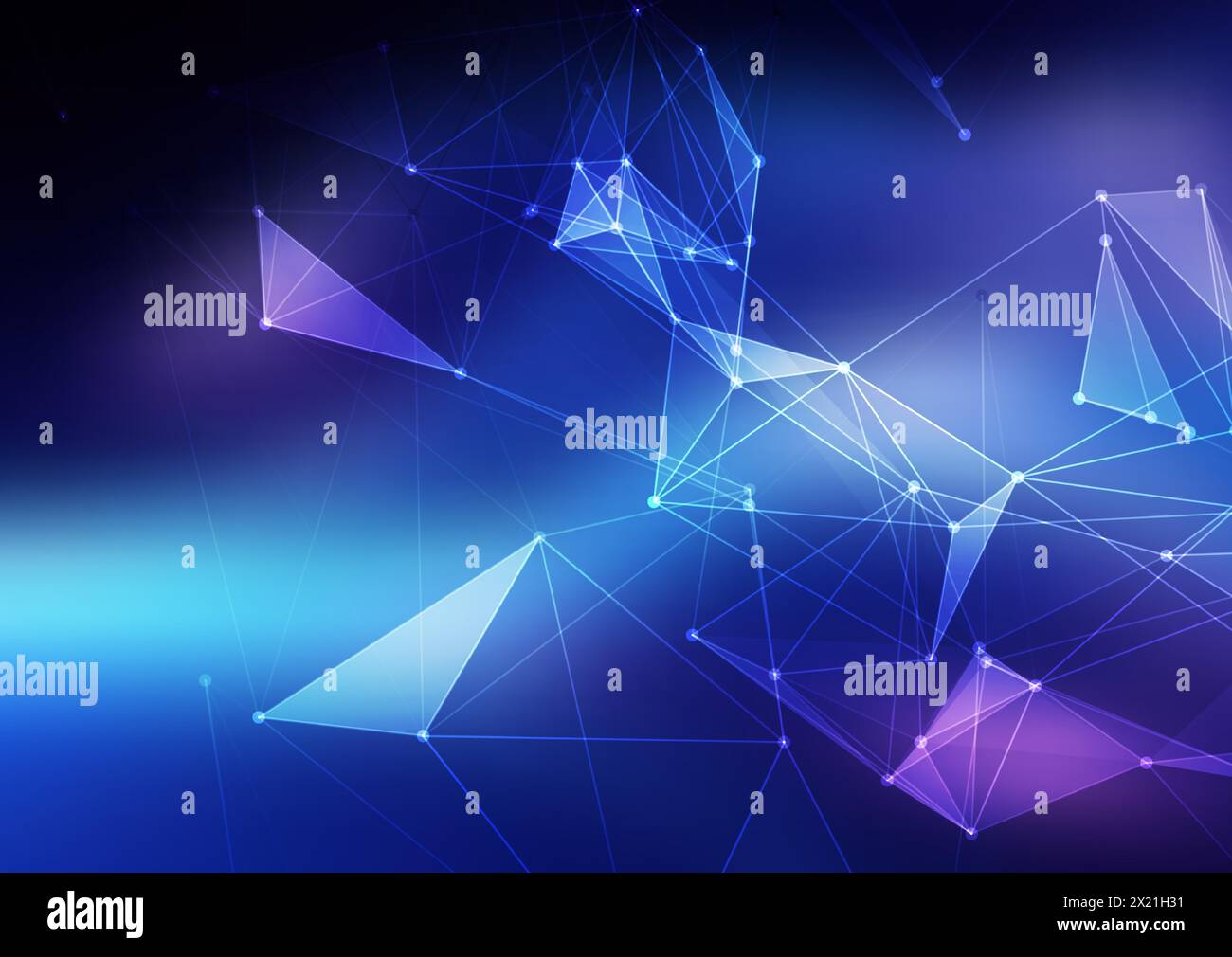 Modern tech background with an abstract plexus design Stock Vector ...