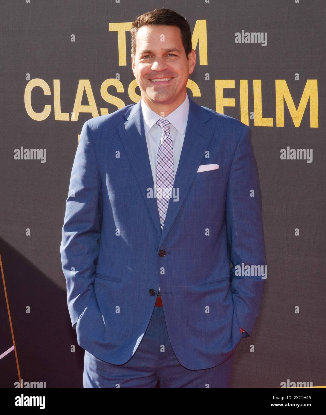 Dave Karger arrives at the 2024 TCM Classic Film Festival Opening Night ...