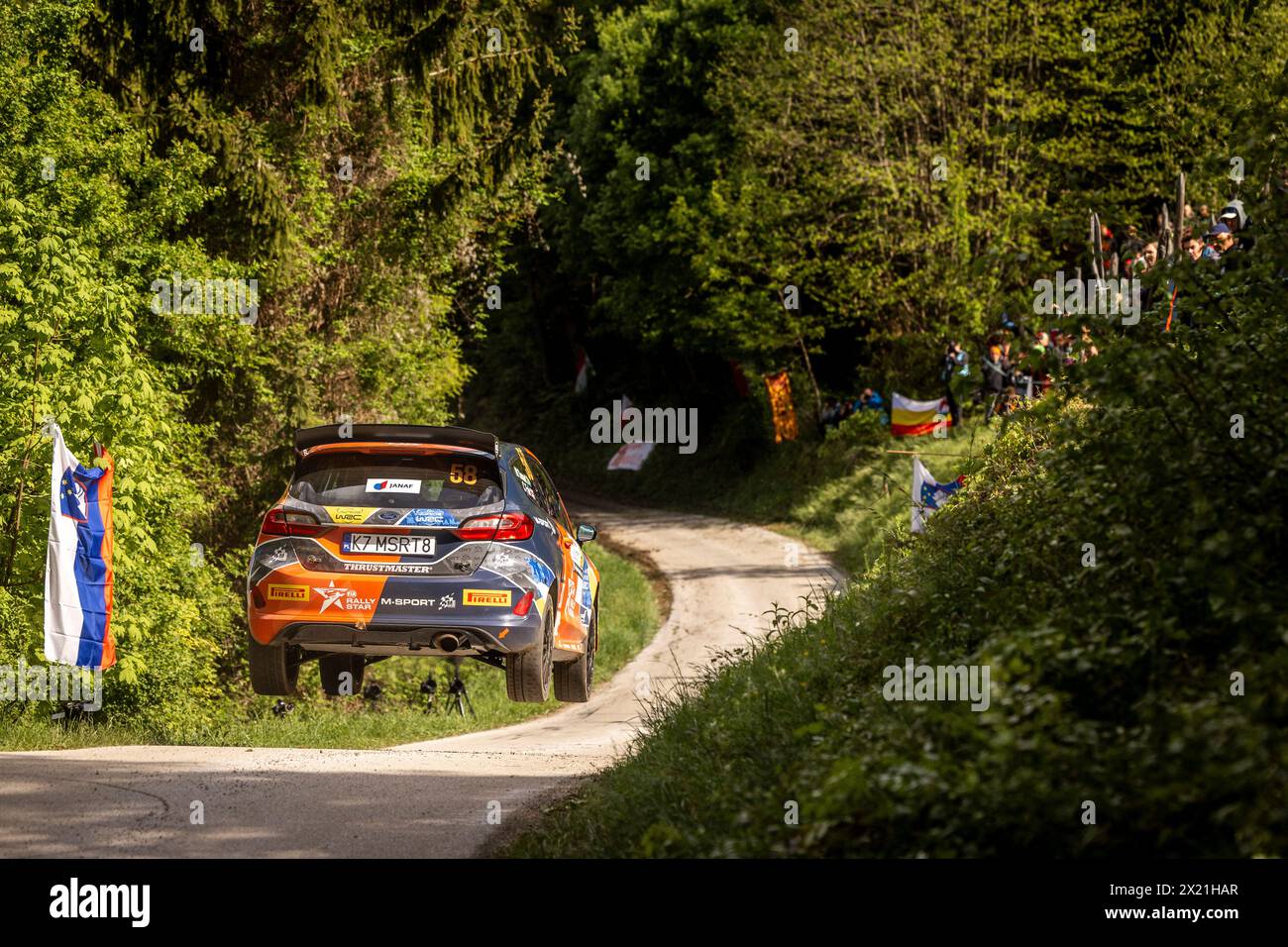 Zagreb, Croatie. 19th Apr, 2024. 58 Max SMART, Cameron FAIR, Fiesta ...