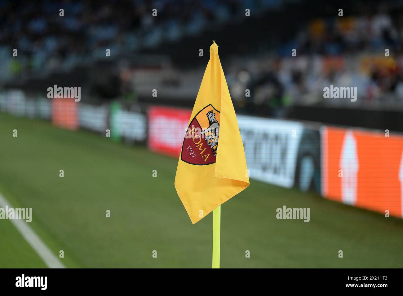 Rome, Italy. 18th Apr, 2024. Stadio Olimpico, Roma, Italy - AS Roma ...