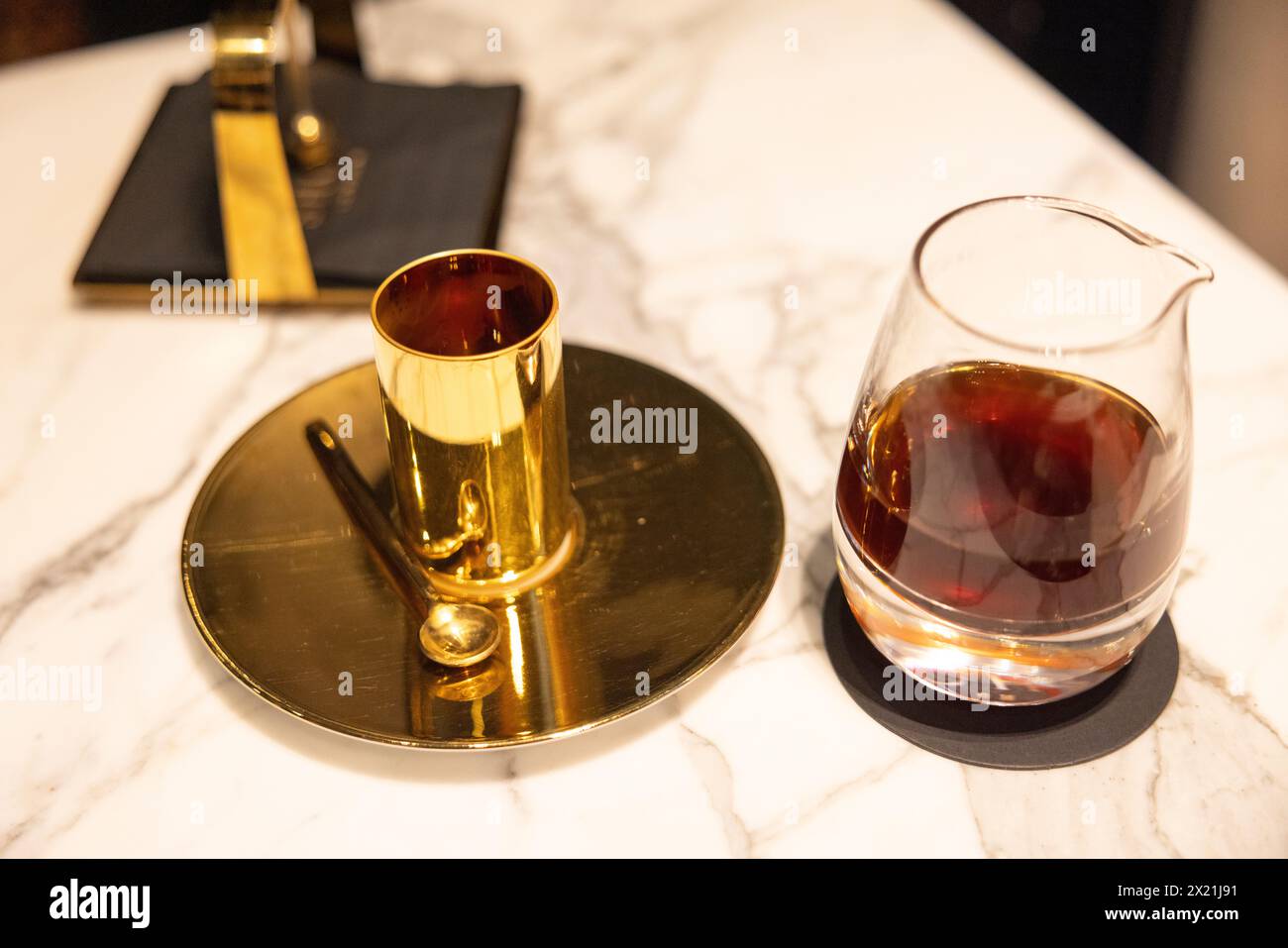SHOT London, in Mayfair offers a list of single-origin coffee brews ...