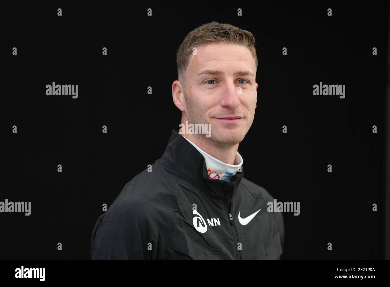 Great Britain's Marc Scott during the elite men's press conference held ...