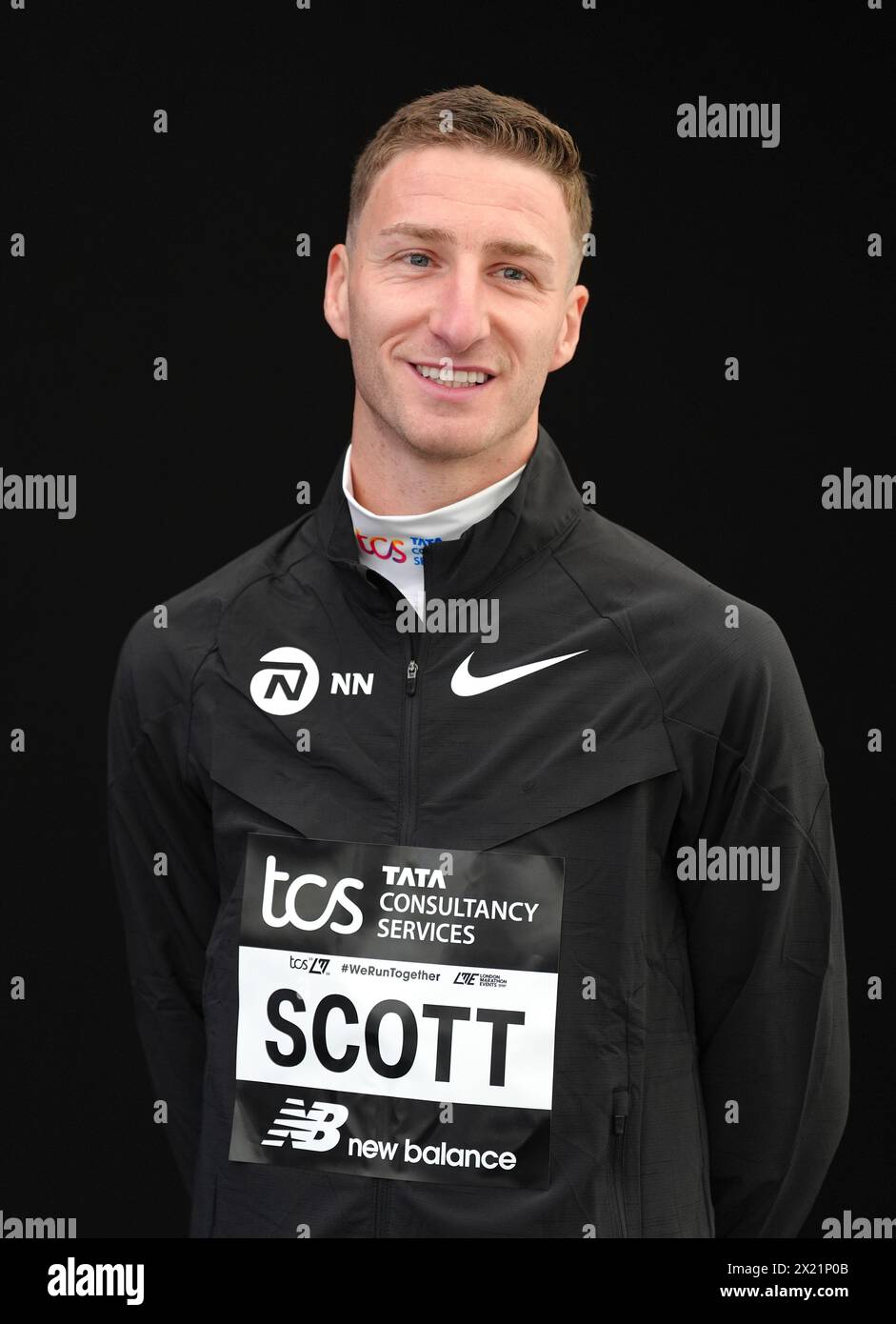 Great Britain's Marc Scott during the elite men's press conference held ...